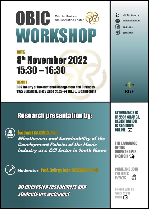 OBIC Workshop :: OBIC-BBU